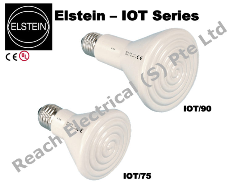 ELSTEIN – IOT Series Ceramic Infrared Screw Radiator – Reach Electrical