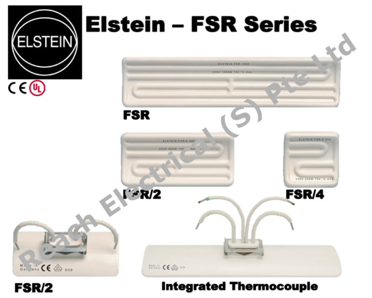 ELSTEIN – FSR Series Ceramic Infrared Panel Radiator – Reach Electrical