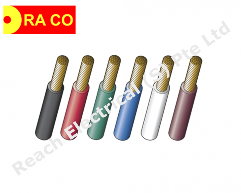 RACO – PTFE Insulated Wires (260°C) – Reach Electrical