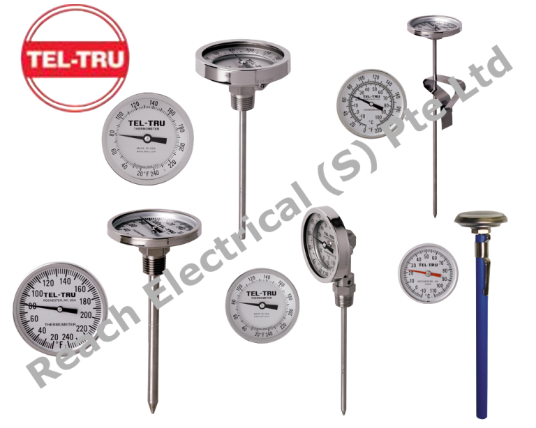 TEL-TRU Bimetal Thermometers – Reach Electrical